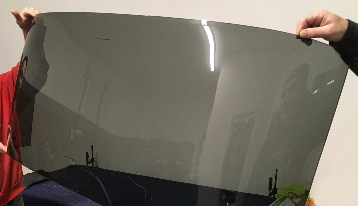 1961-62 Corvette Hardtop Rear Window CS1444 – Glassworks, The Hardtop Shop